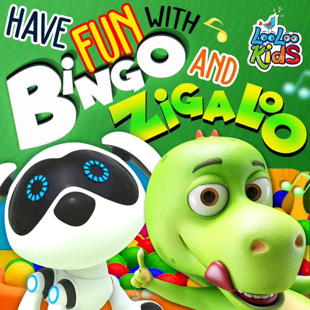 Have Fun with Bingo and Zigaloo by LooLoo Kids | Play on Anghami